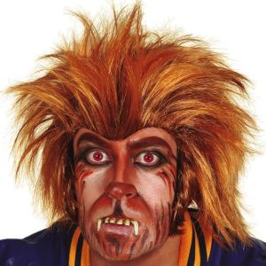 Adult Halloween Werewolf Wig at Doodys Fancy Dress, Bradford